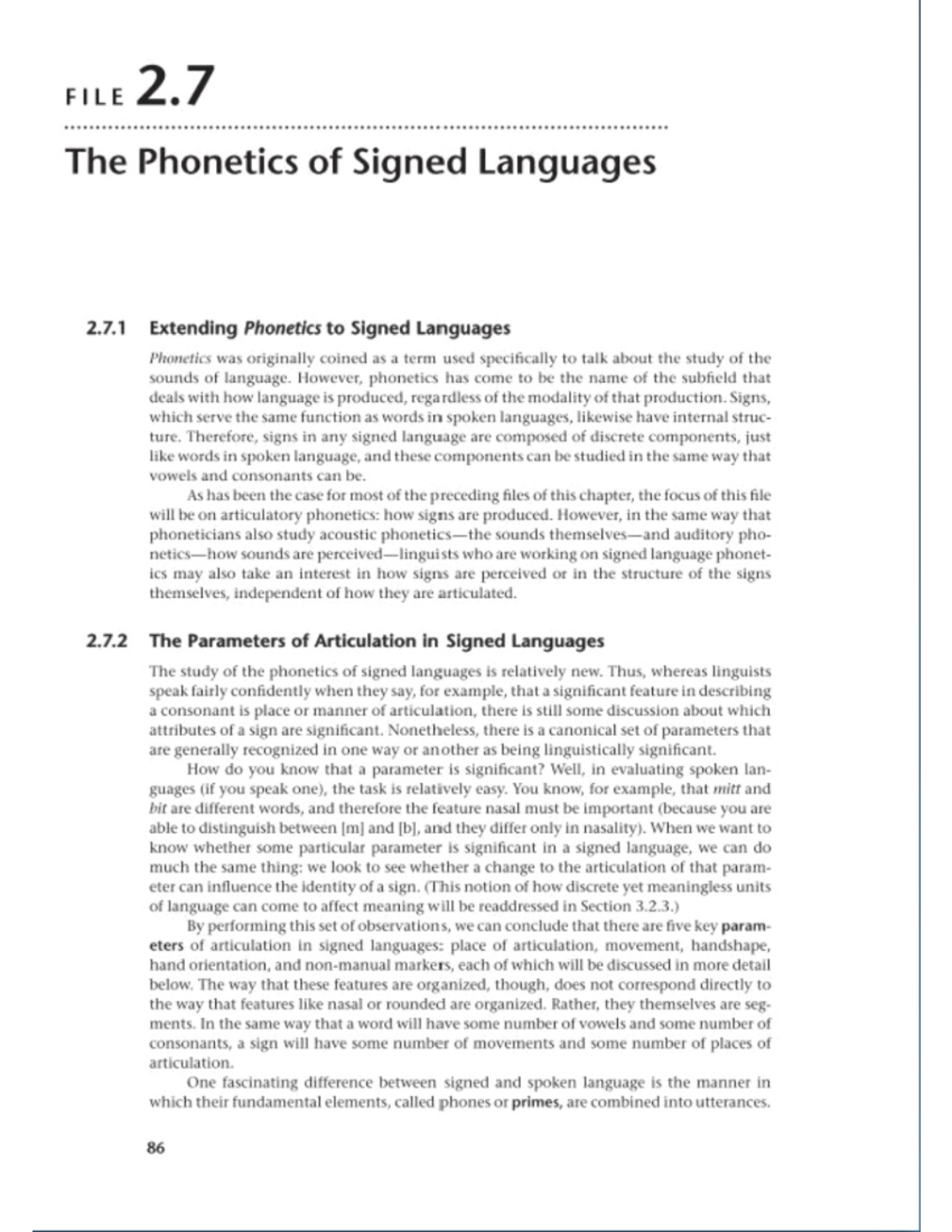 Week2 Dawson&Phelan 2016 Phonetics Sign Language - LING 100 - Studocu