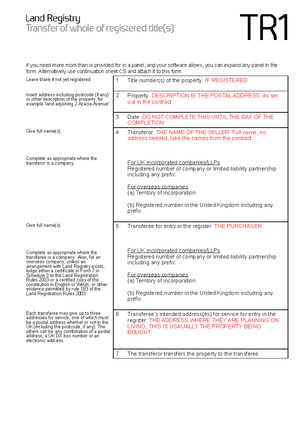 AP1 form - How to fill out an AP1 form - Any parts of the form that are ...