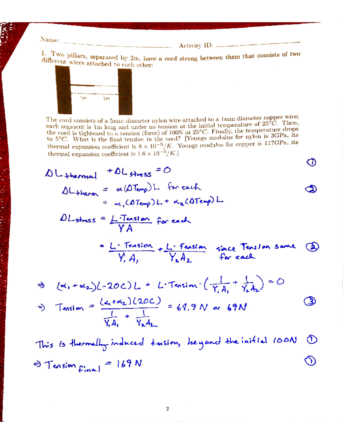 MT1 2016 sol - midterm solutions - PHYS 157 - UBC - Studocu