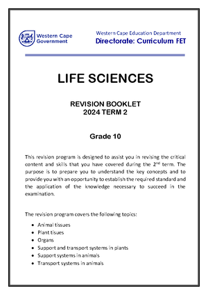Grade 10 Geography Revision TERM 2(1714386225953) - Western Cape ...