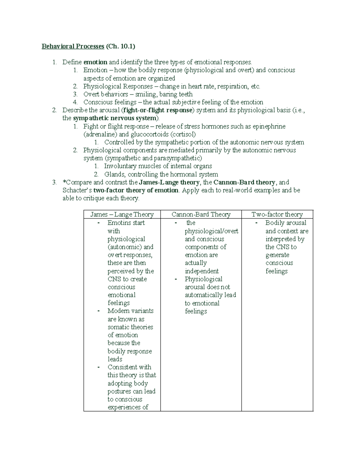 PSYC 251 EXAM 5 - Contains detailed notes regarding unit 5 of Learning ...
