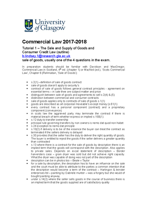Cautionary Obligations - Handout - COMMERCIAL LAW – LEVEL 2 2017 ...