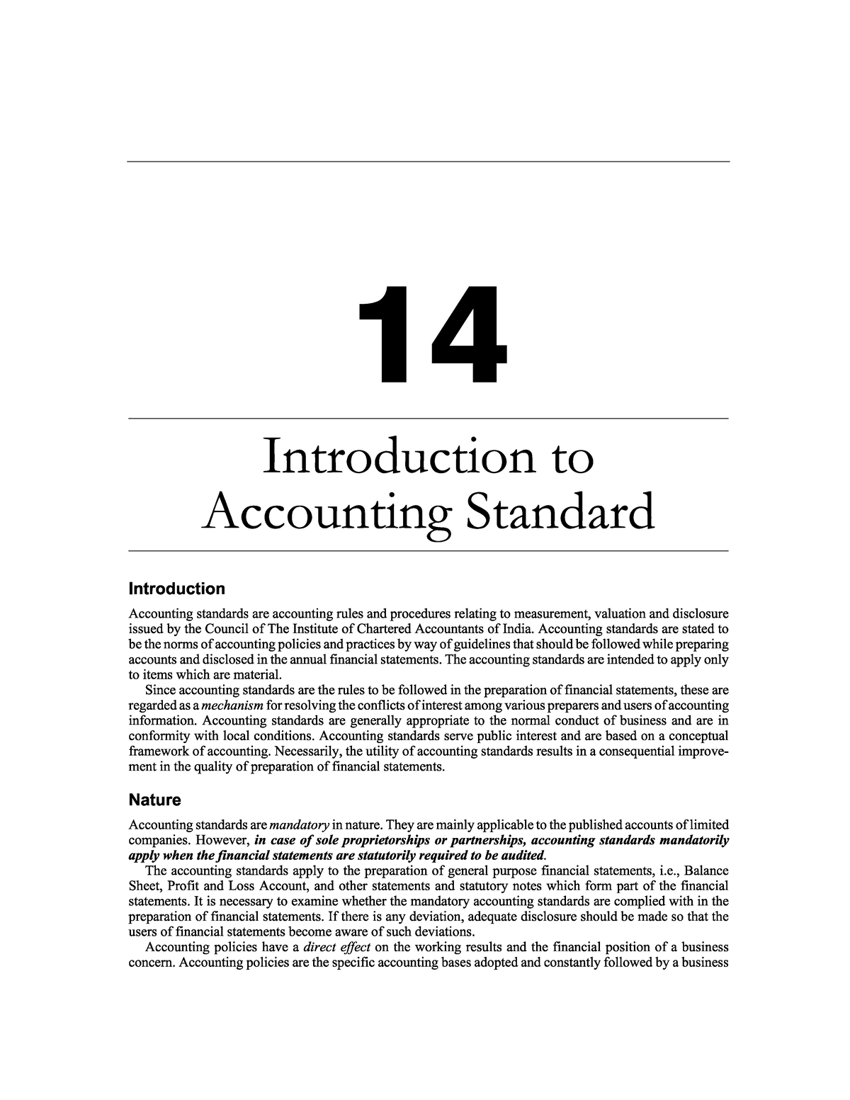 Unit 2 Topic 2Accounting Standard Reading Material - BBA - Studocu