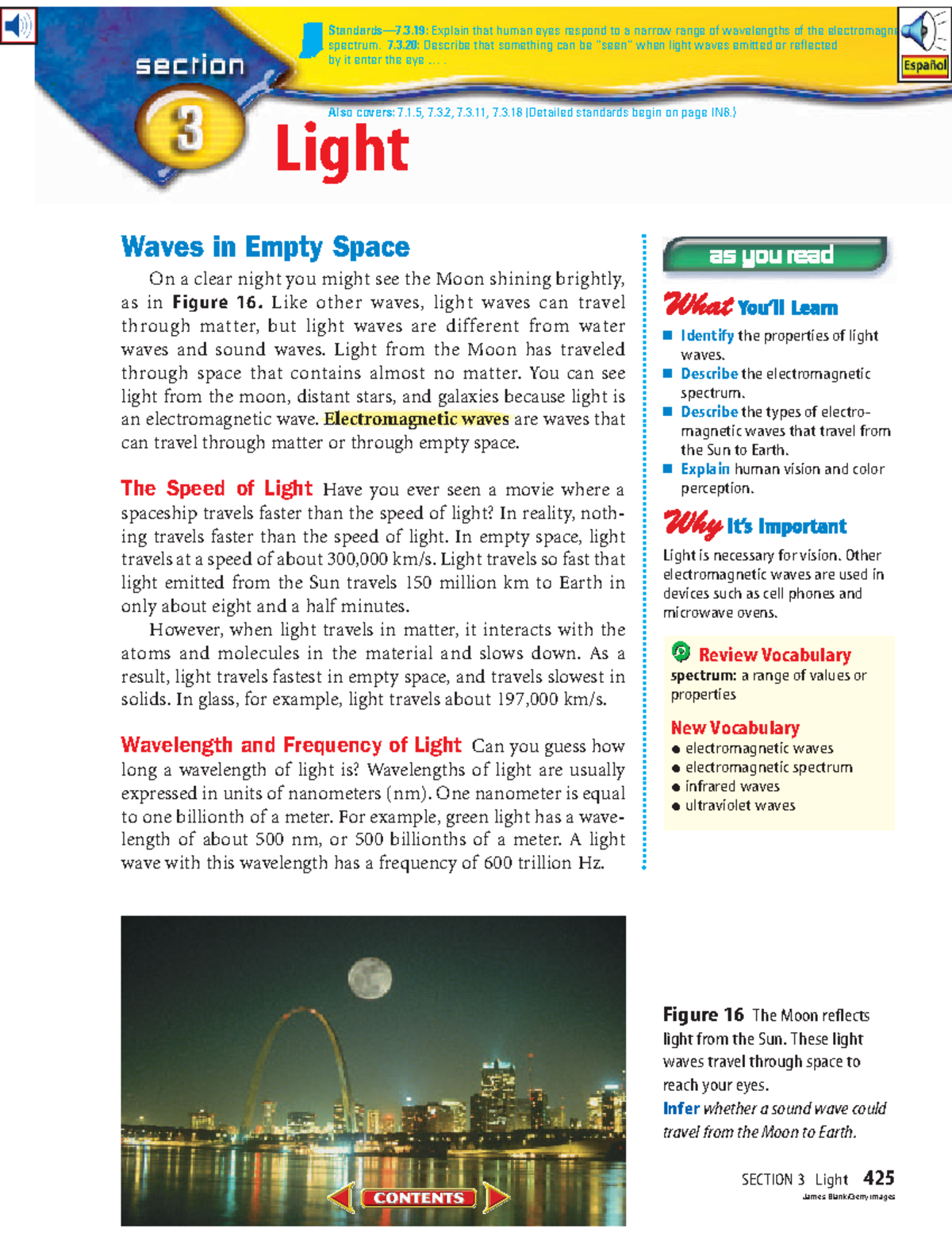 Light - Like other waves, light waves can travel through matter, but ...