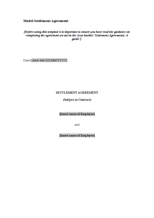Introduction to ACAS Procedures - If employers have a separate ...