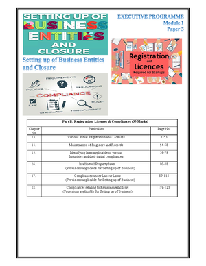Sbec 1 to 12 - Question bank - Part A: Setting up of Business (40 Marks ...