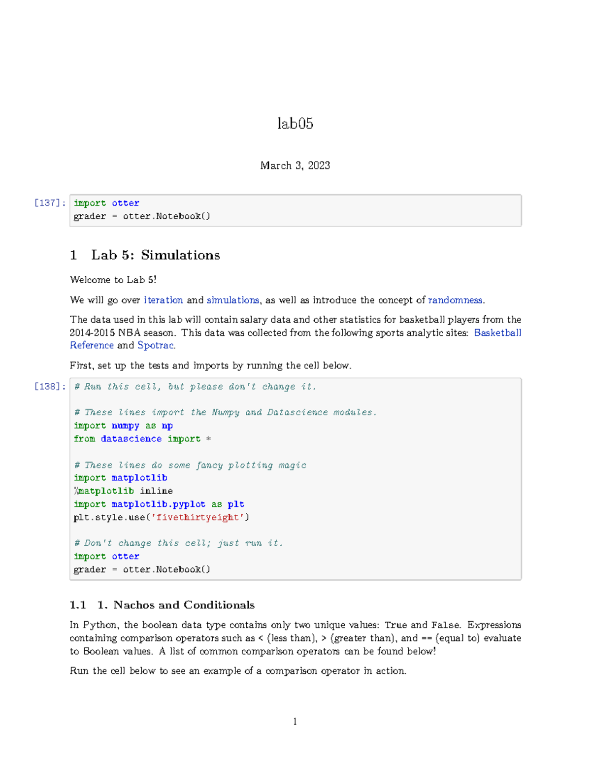 OLaksman lab05 - This is an assignment numbered in the title - lab March 3, 2023 [137]: import ...