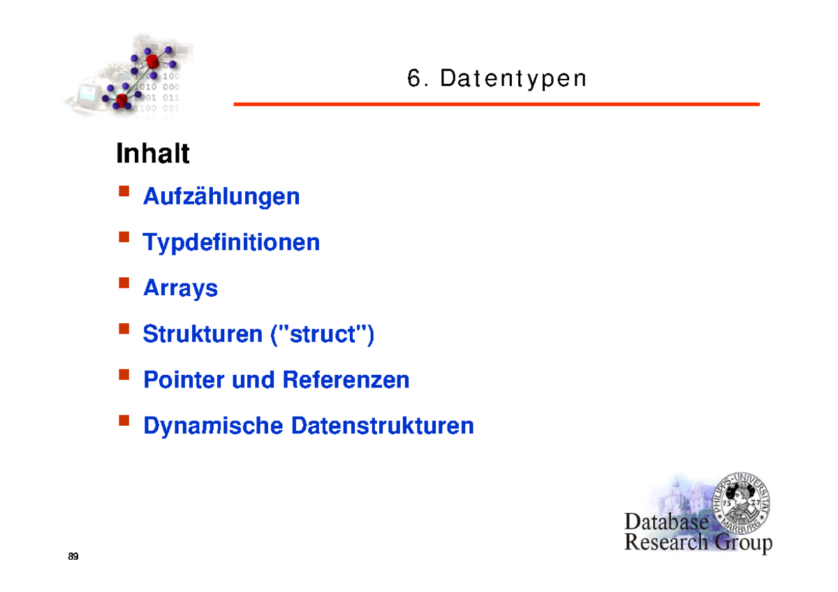 06 Datentypen - c++ Programmiergrundlagen / Informatik für Ing ...