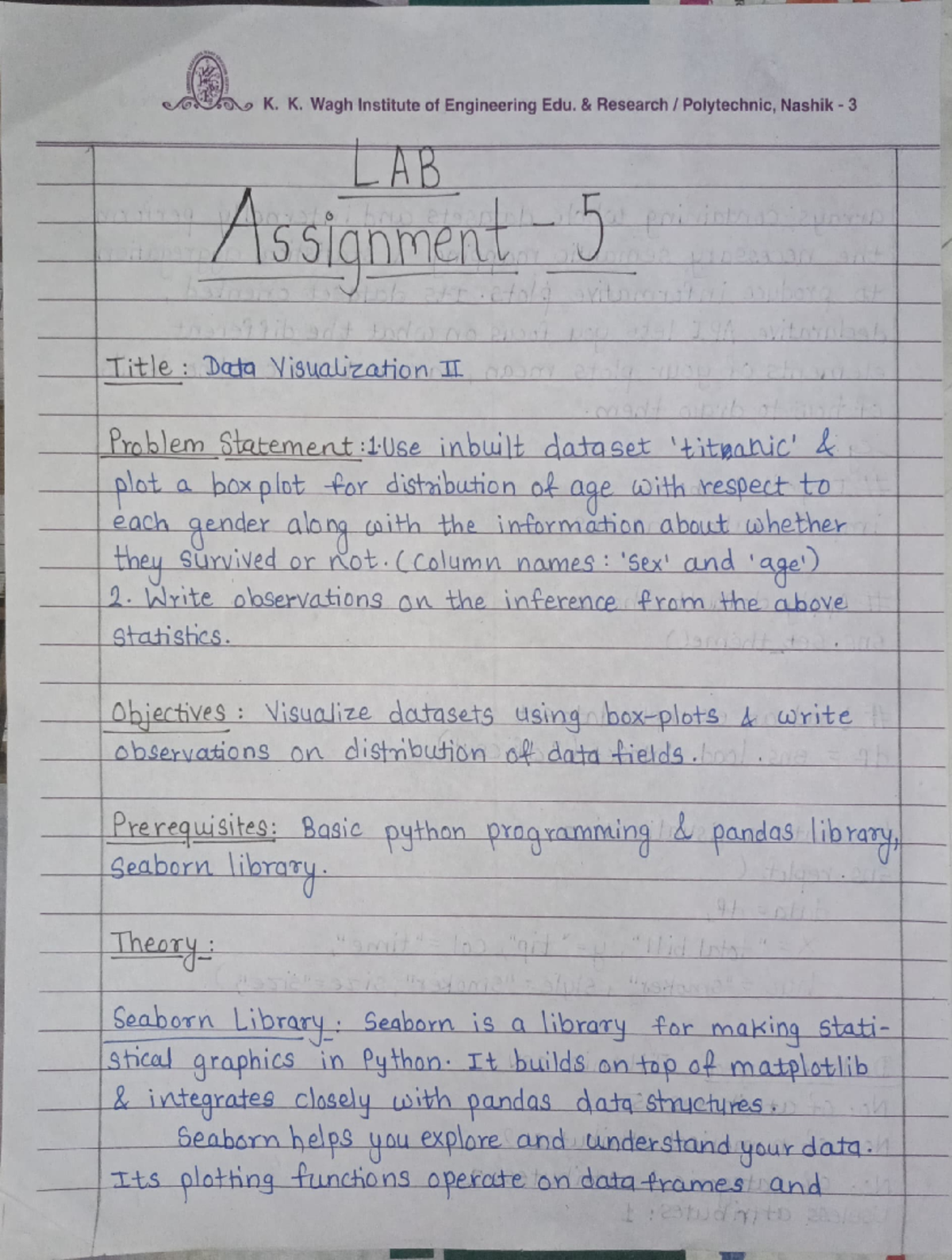 Ds-5 - Ds-5da - oK. K. Wagh Institute of Engineering Edu. &Research / Polytechnic, Nashik ...