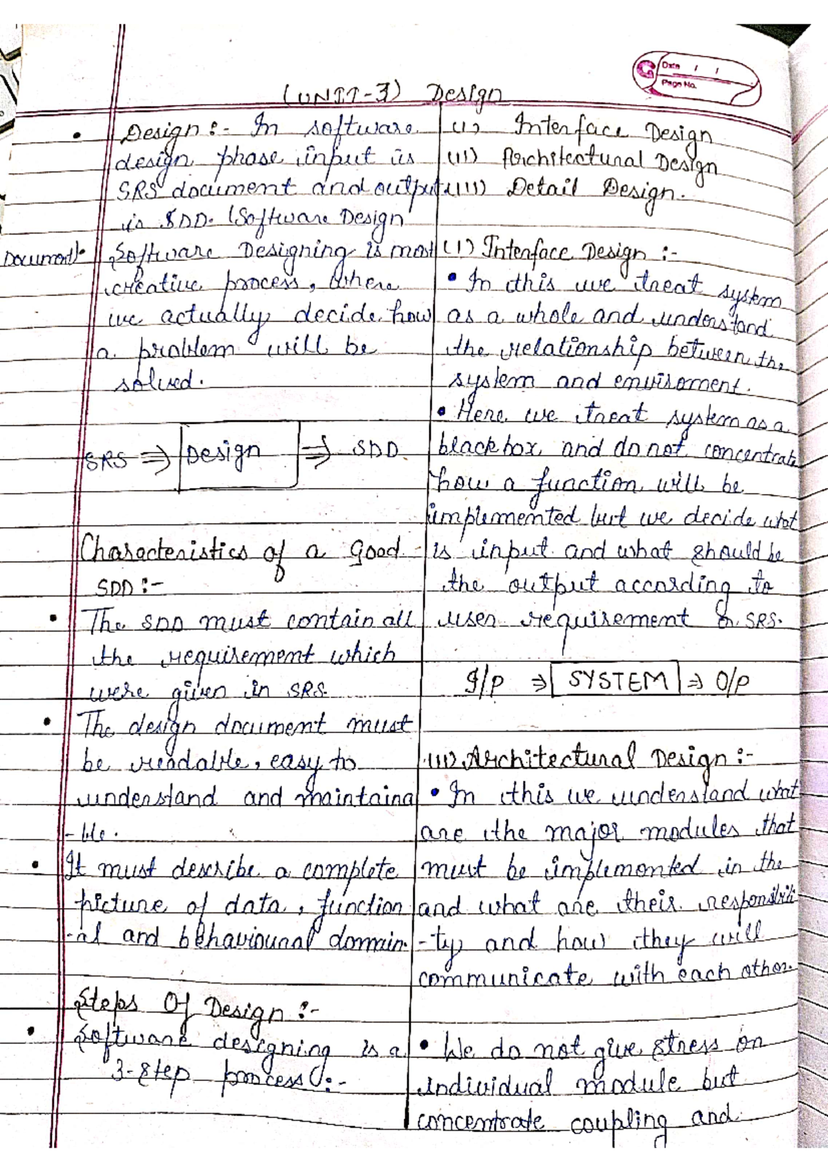 Software Engineering 3rd - Btech Computer Science - Studocu