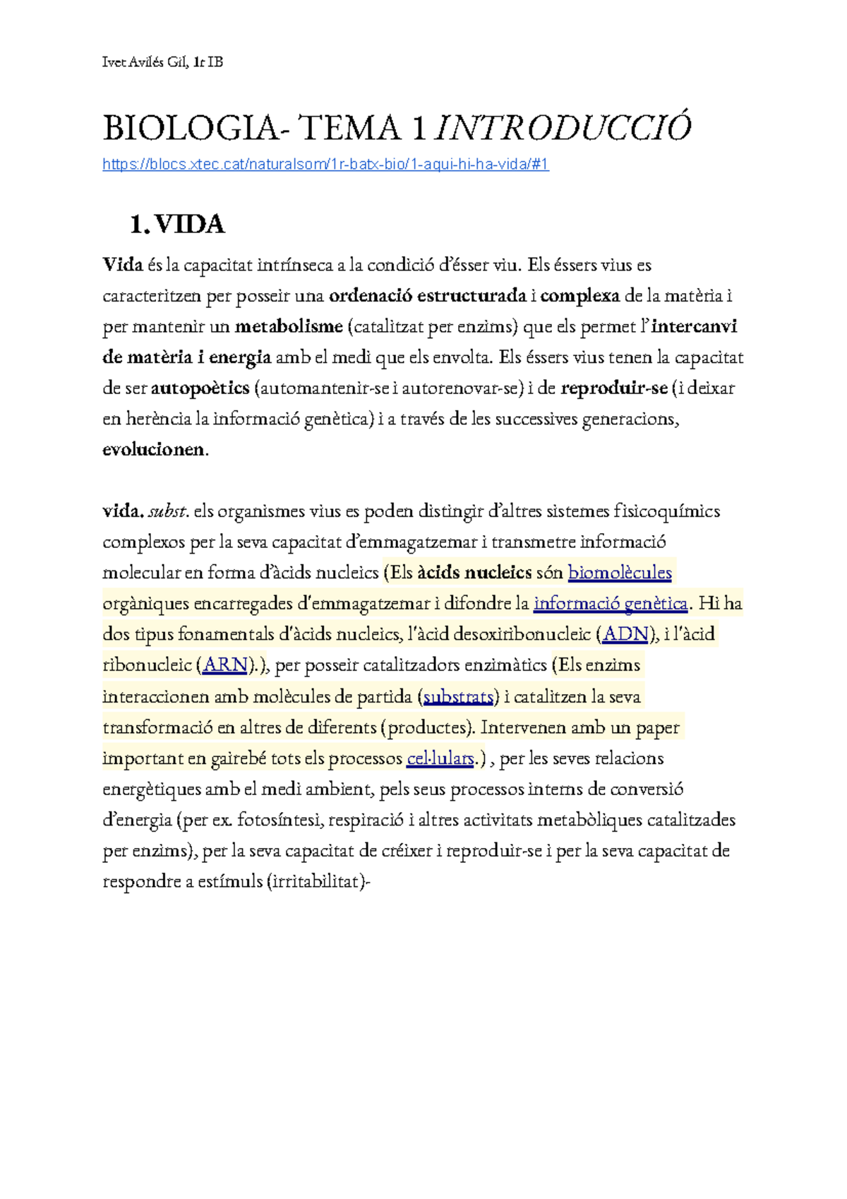 Resumir bio- TEMA 1 - netflix empresa - BIOLOGIA- TEMA 1 INTRODUCCIÓ - Studocu