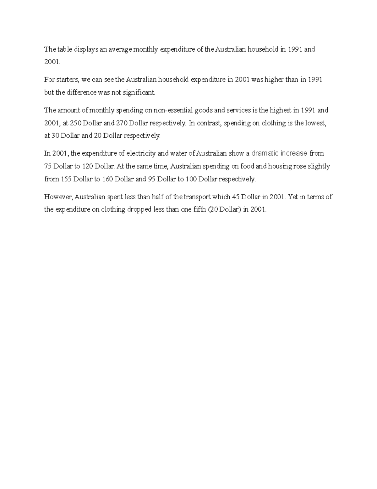 Writing Task 1 ( Ielts) - English For IElTS - Studocu