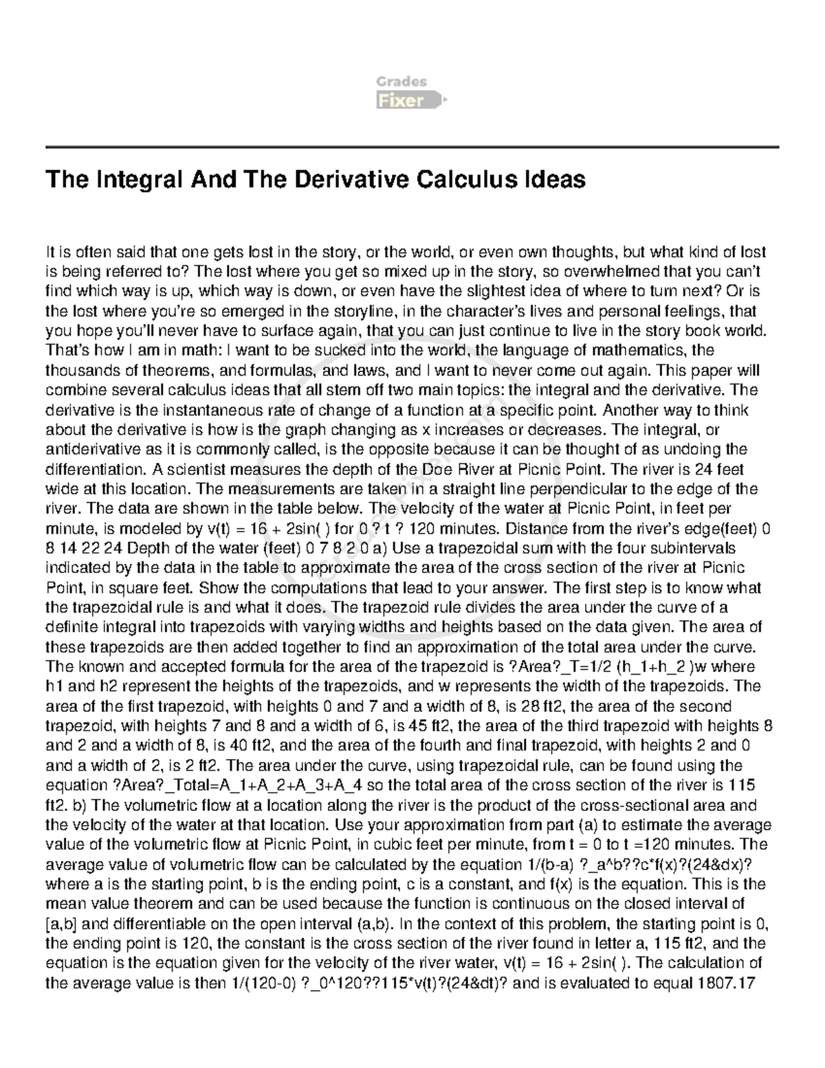 The Integral And The Derivative Calculus Ideas - That’s how I am in ...