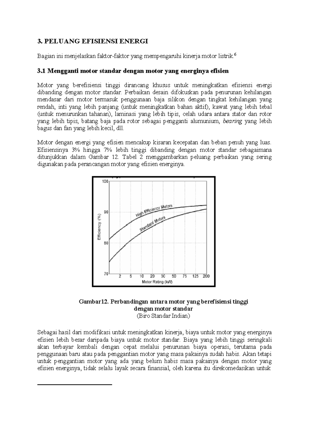 Modul Motor Listrik 6 - 3. PELUANG EFISIENSI ENERGI Bagian ini ...
