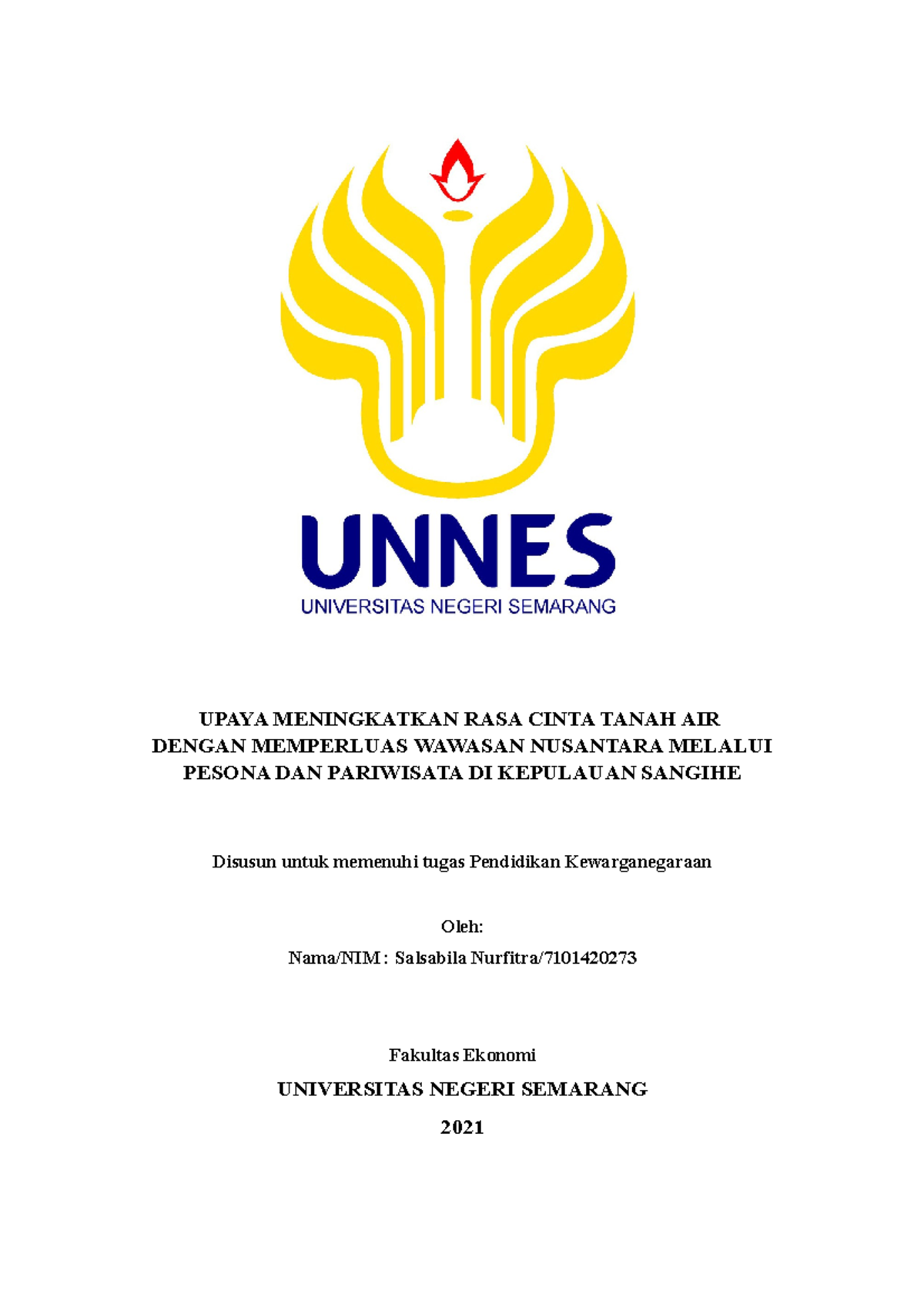 Artikel Rasa Cinta Tanah Air - UPAYA MENINGKATKAN RASA CINTA TANAH AIR ...