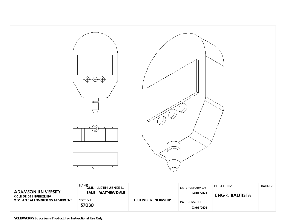 Balisi & Olin - Techno Drawing Prelim Requirement - Technopreneurship ...