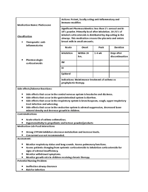 Med Card Lispro example - Medication Name: Insulin lispro ...