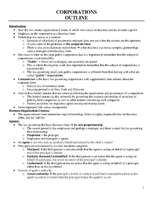 -DBR Corporations Outline 2021 – Charts - Corporations Fall 2021 ...