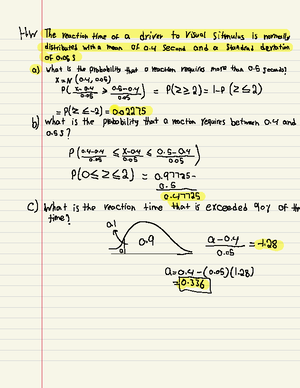 Intro Stats-Lecture 09-2x2 - Introduction to Statistics Lecture set 9 ...