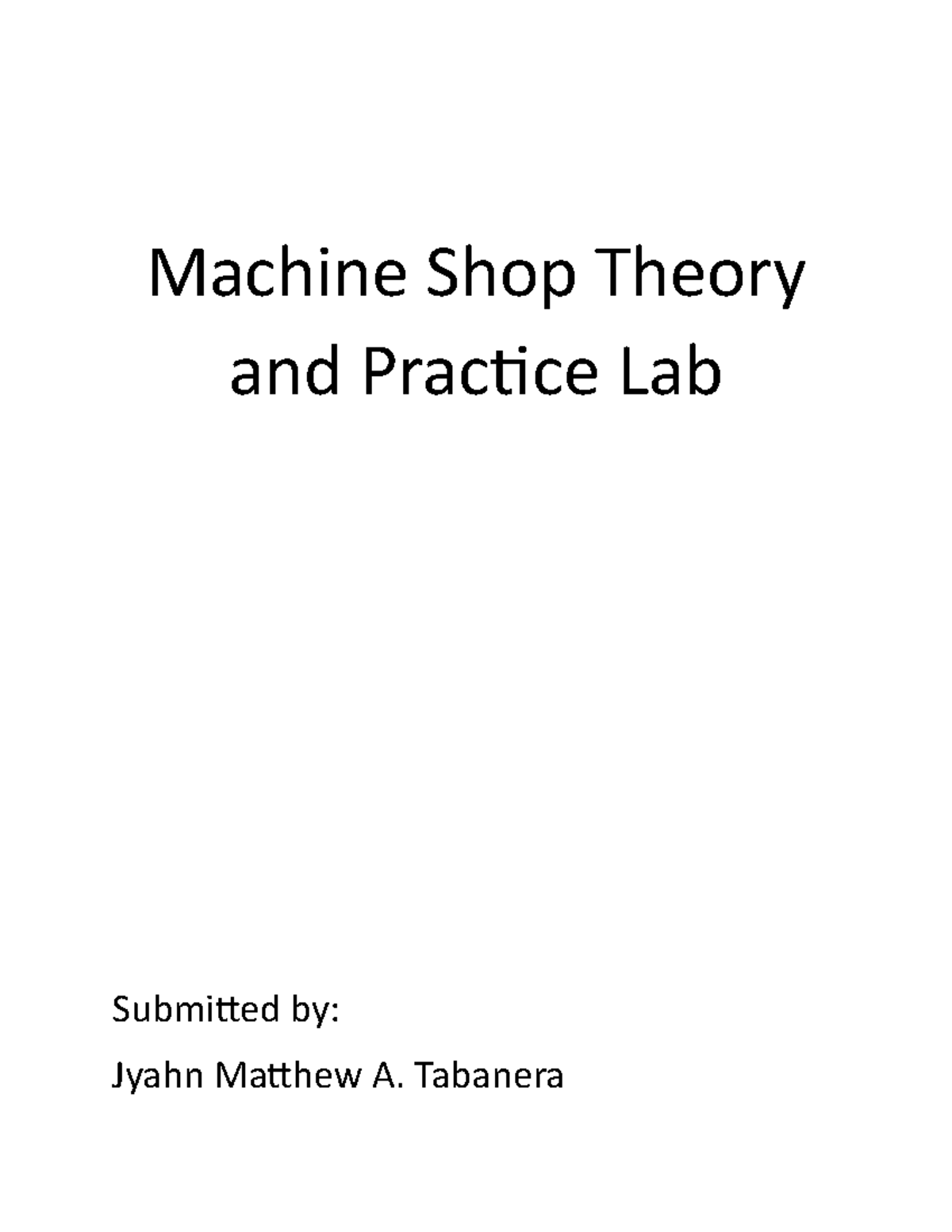 Tabanera - Drilling machineIt is an assignment for Machine shop theory ...