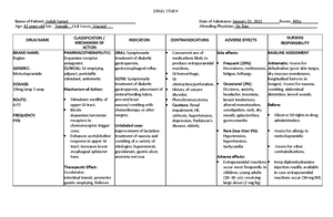 Course in the Ward - i. Course in the Ward/Treatment/Interventions i ...