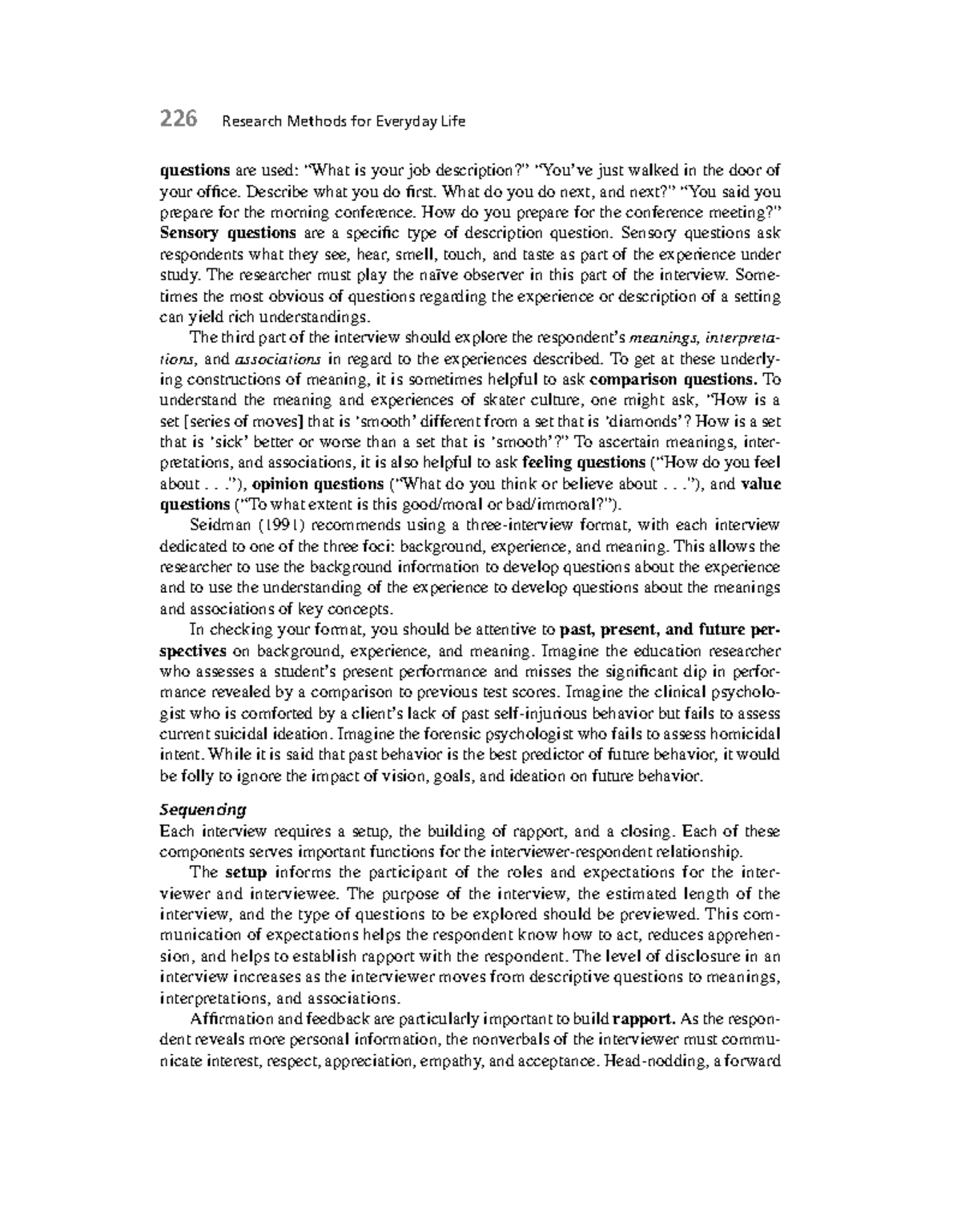 Research Methods for Everyday Life Blending Qualitative and ...