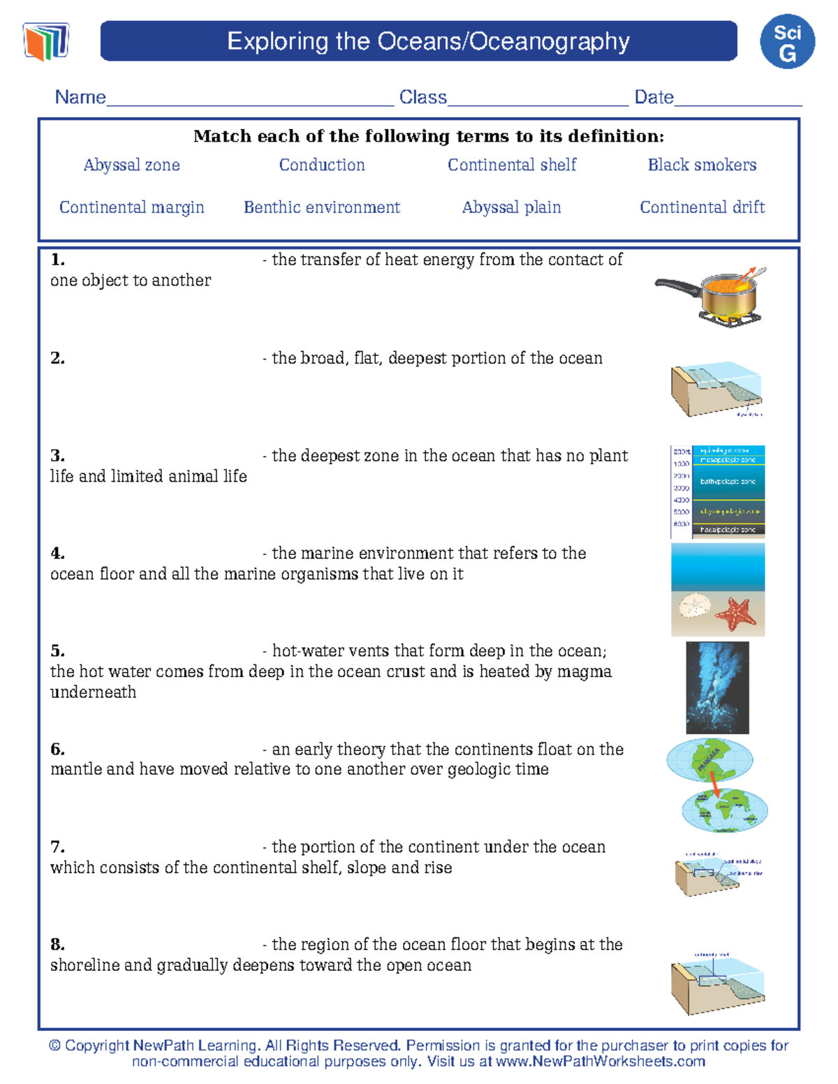 Exploring Oceanographic Terms Quiz - Studocu