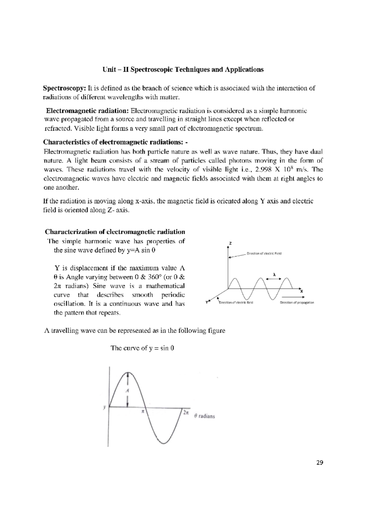 Spectroscopic Techniques and Applications - chemistry - Studocu