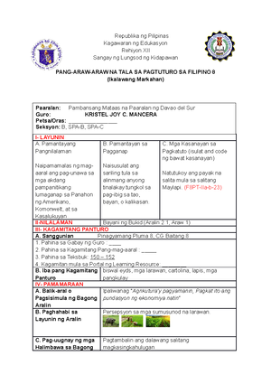 FSPL-Complete-Notes - FSPL notes - LESSON 1: AKADEMIKONG PAGSULAT ...