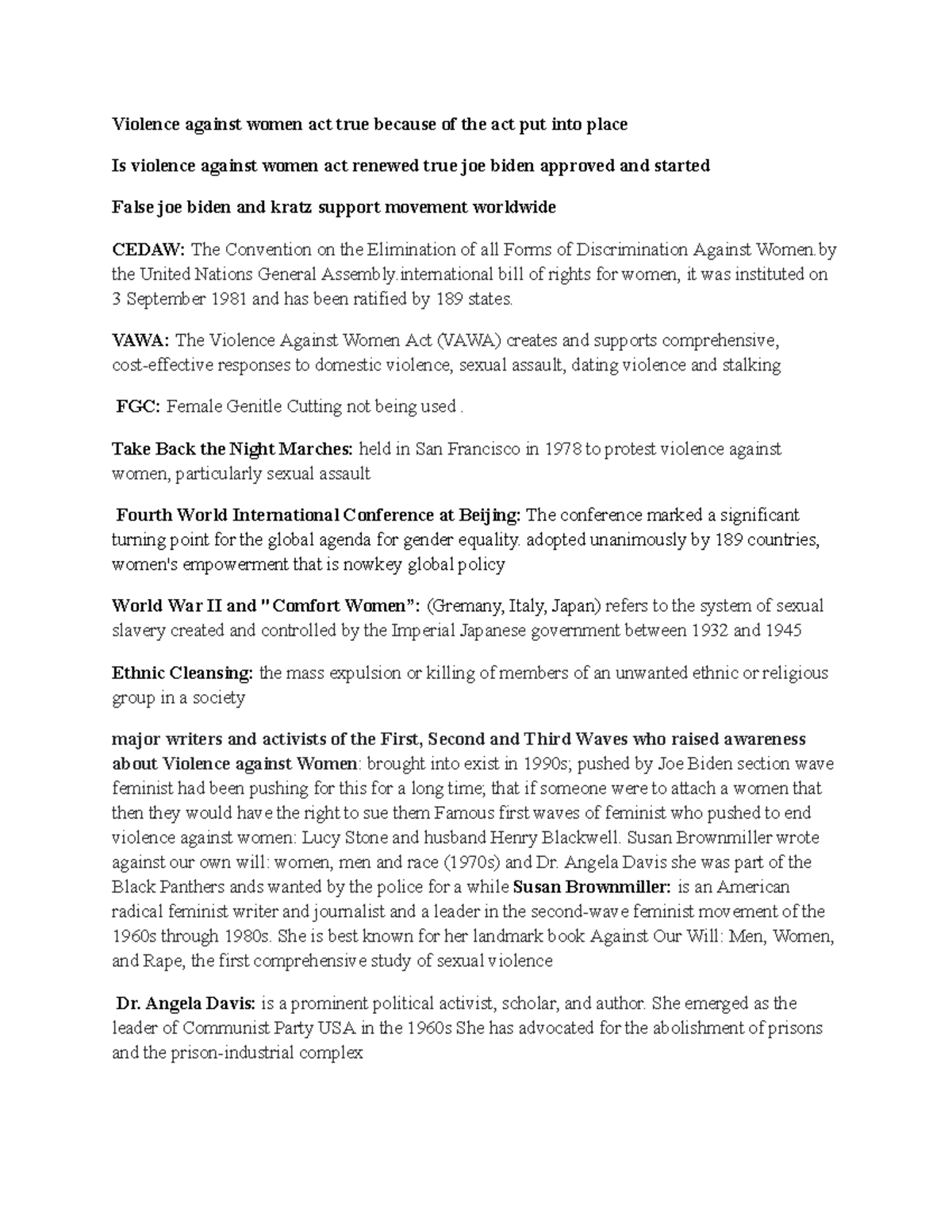 Cedaw The Convention on the Elimination of all Forms of Discrimination ...