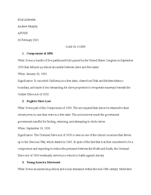 Manifest Destiny Gallery Walk - Bilal Alshreteh Andrew Murphy APUSH 19 ...