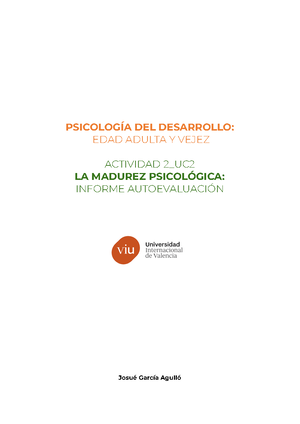 Guion historia de vida - Psicología del Desarrollo. Edad Adulta y Vejez Carolina Marrufo Romero ...