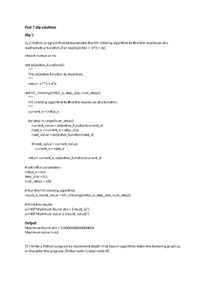 MSc(computer Science) - CSUT1231 - SPPU - Studocu