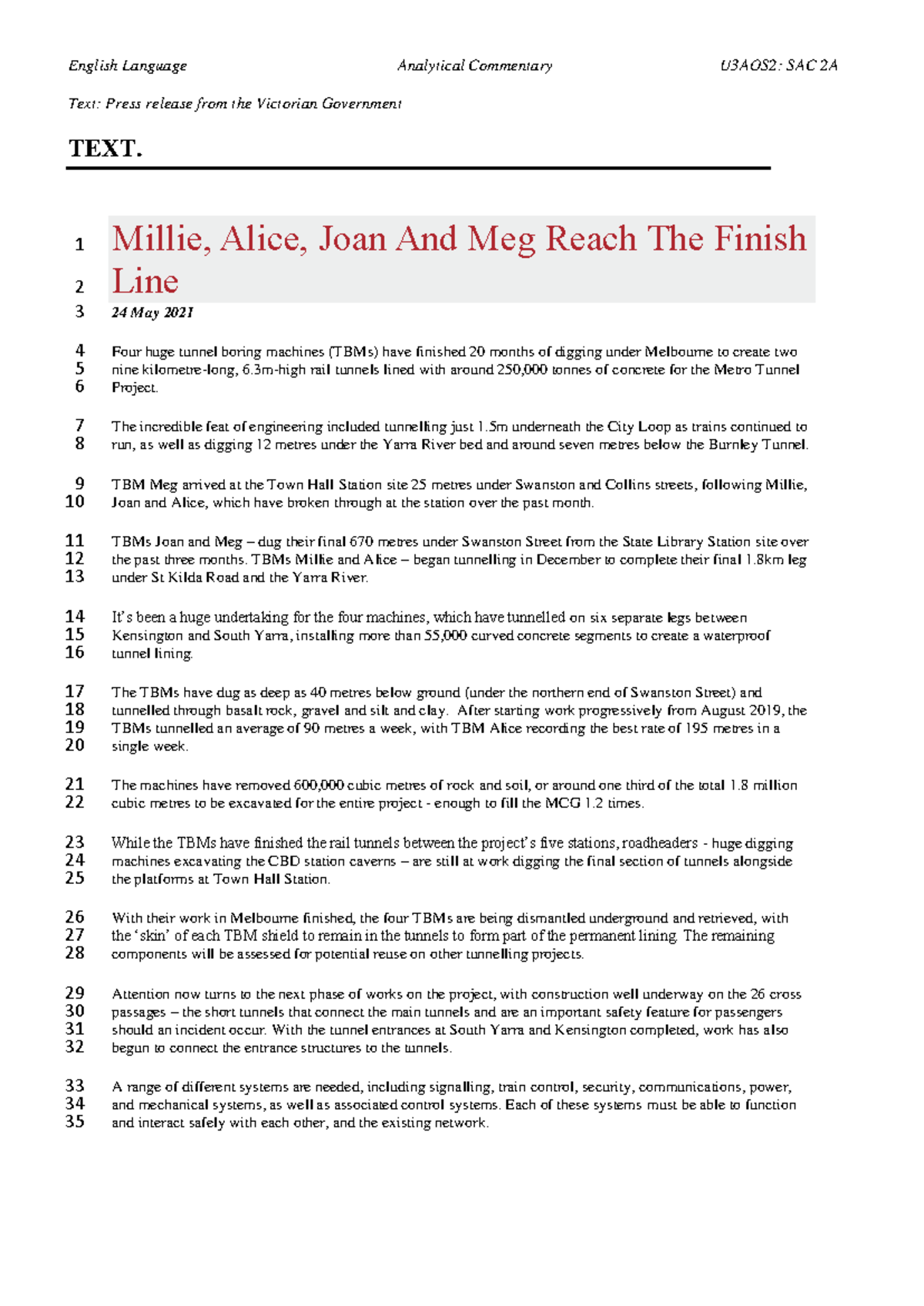 FILE 2704-2 - English Language Analytical Commentary U3AOS2: SAC 2A ...