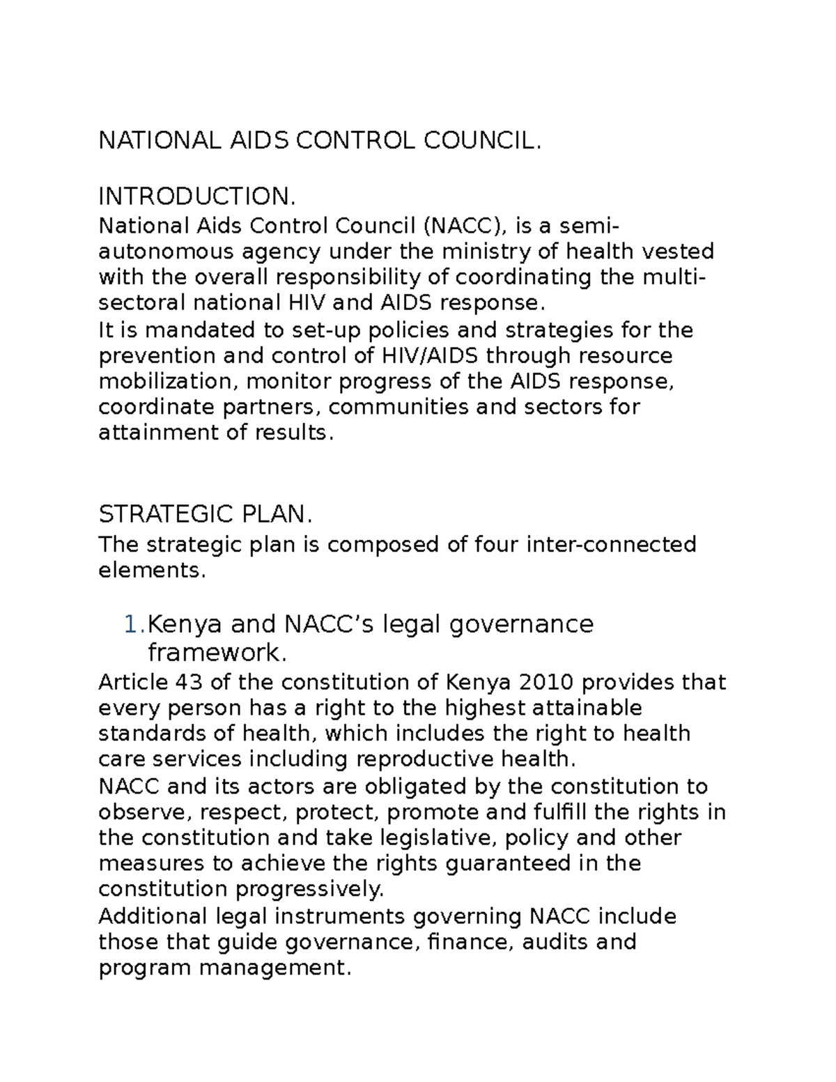 AIDS Council - LECTURE NOTES LECTURE NOTES LECTURE NOTES LECTURE NOTES ...