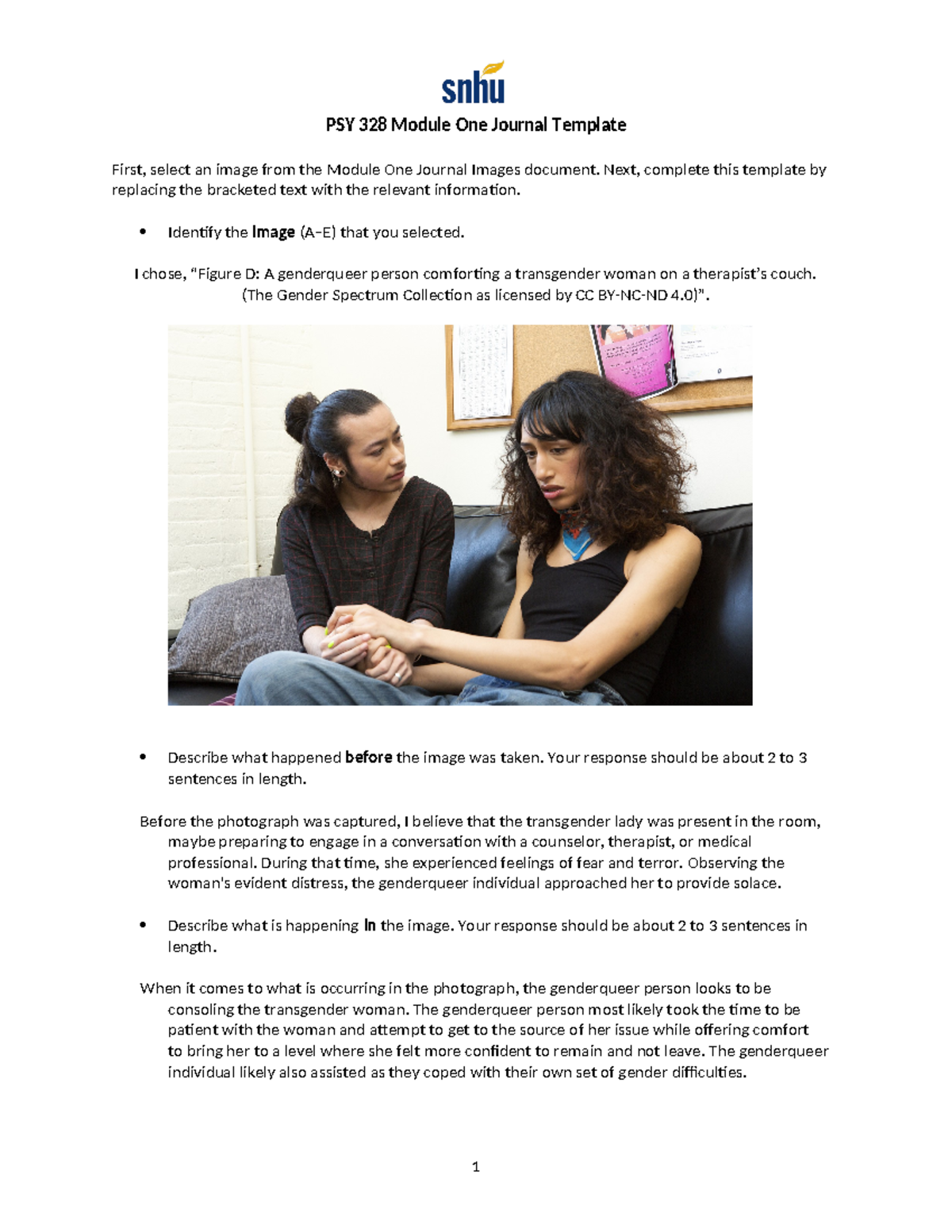 Module One Activity-Journal PSY238 - PSY 328 Module One Journal ...