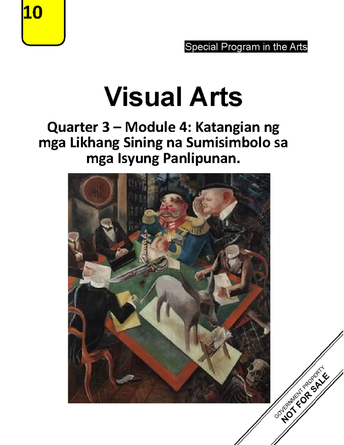 G10 SPA VA-Q3-Module 4-Week4 - ####### Special Program in the Arts ...