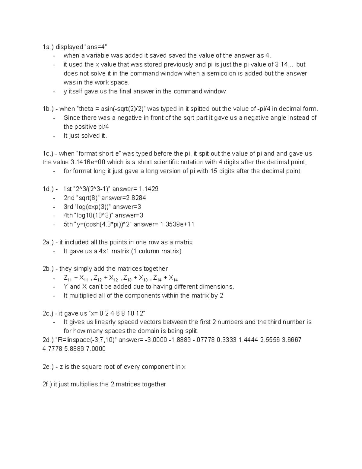 ECE115 - Introduction To Electrical And Computer Engineering - Lab 1 ...