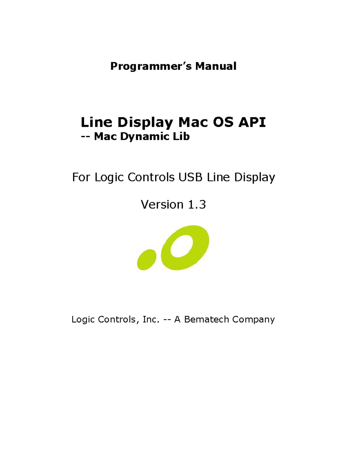 Mac Usb-API-manual v1 - Manuales de eletrónica - Programmer’s Manual ...