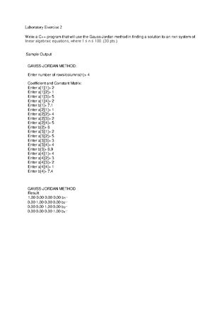 ES-84 Numerical-Metthods OBE Final - College of Engineering COURSE ...
