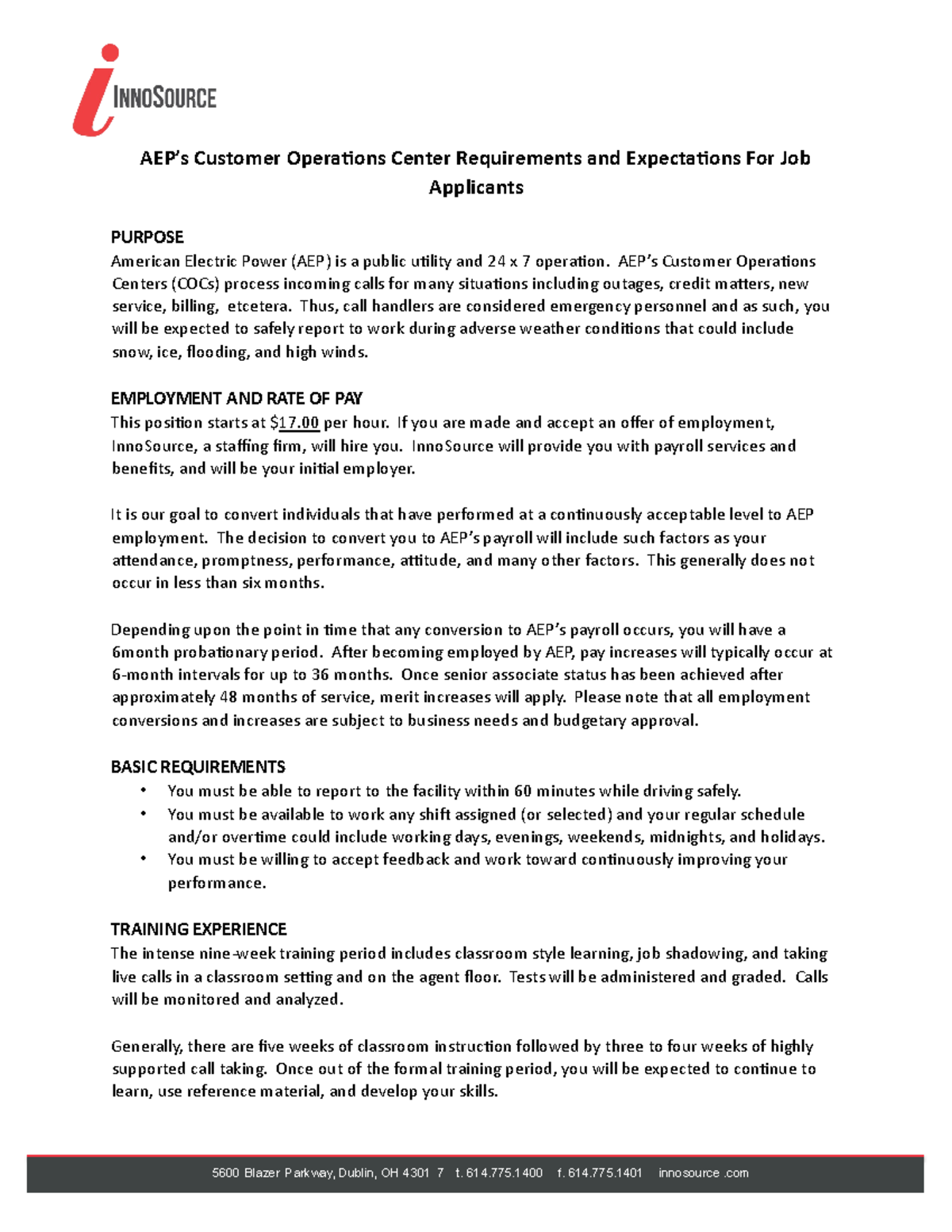 AEP All Sites 2024 FAQ Document - Revised 3 - AEP’s Customer Opera ons ...