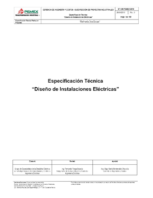 Estructura DE Media Tensión RD30-CFE Distribución - Ingeniería ...