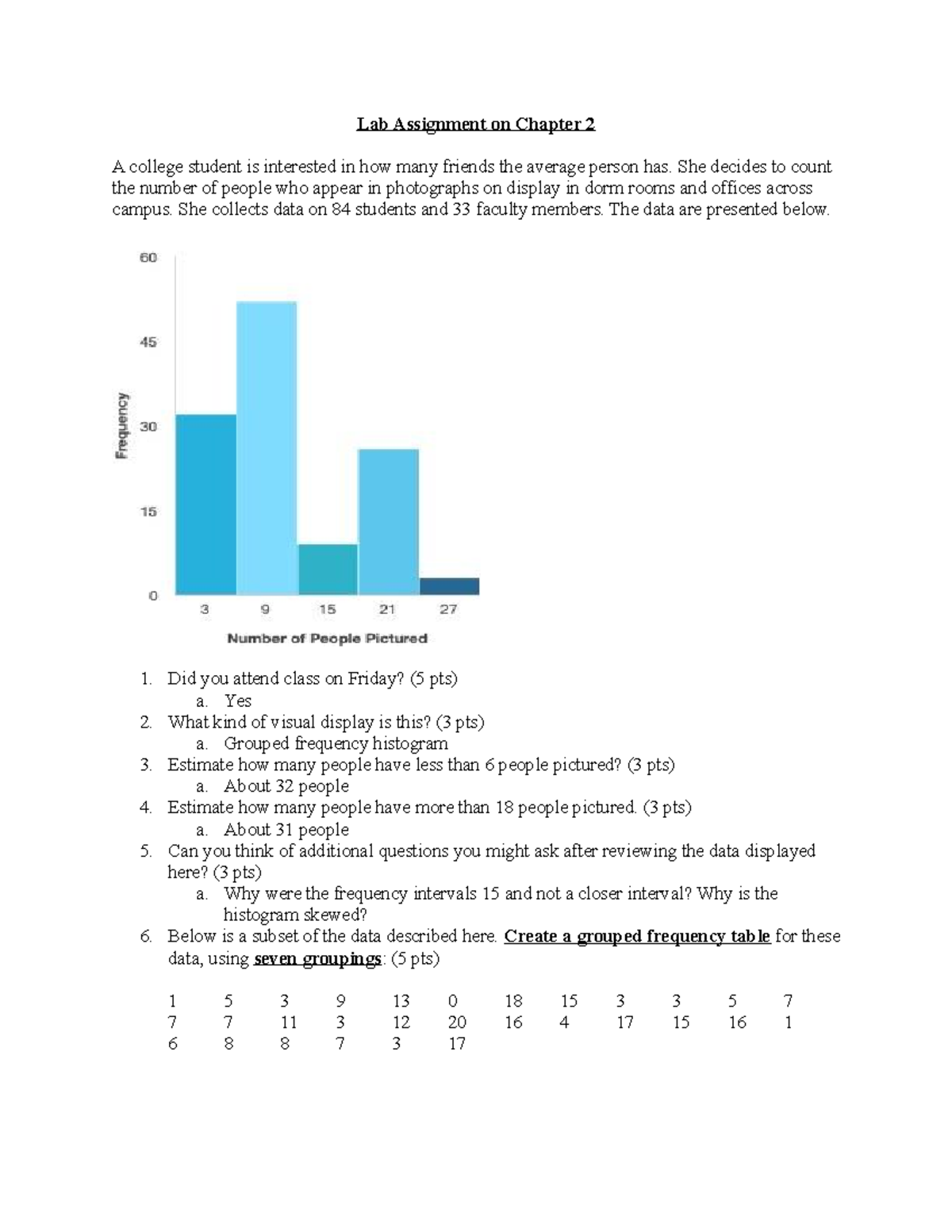 Lab Assignment on Chapter 2 - Angie Huang - Lab Assignment on Chapter 2 ...