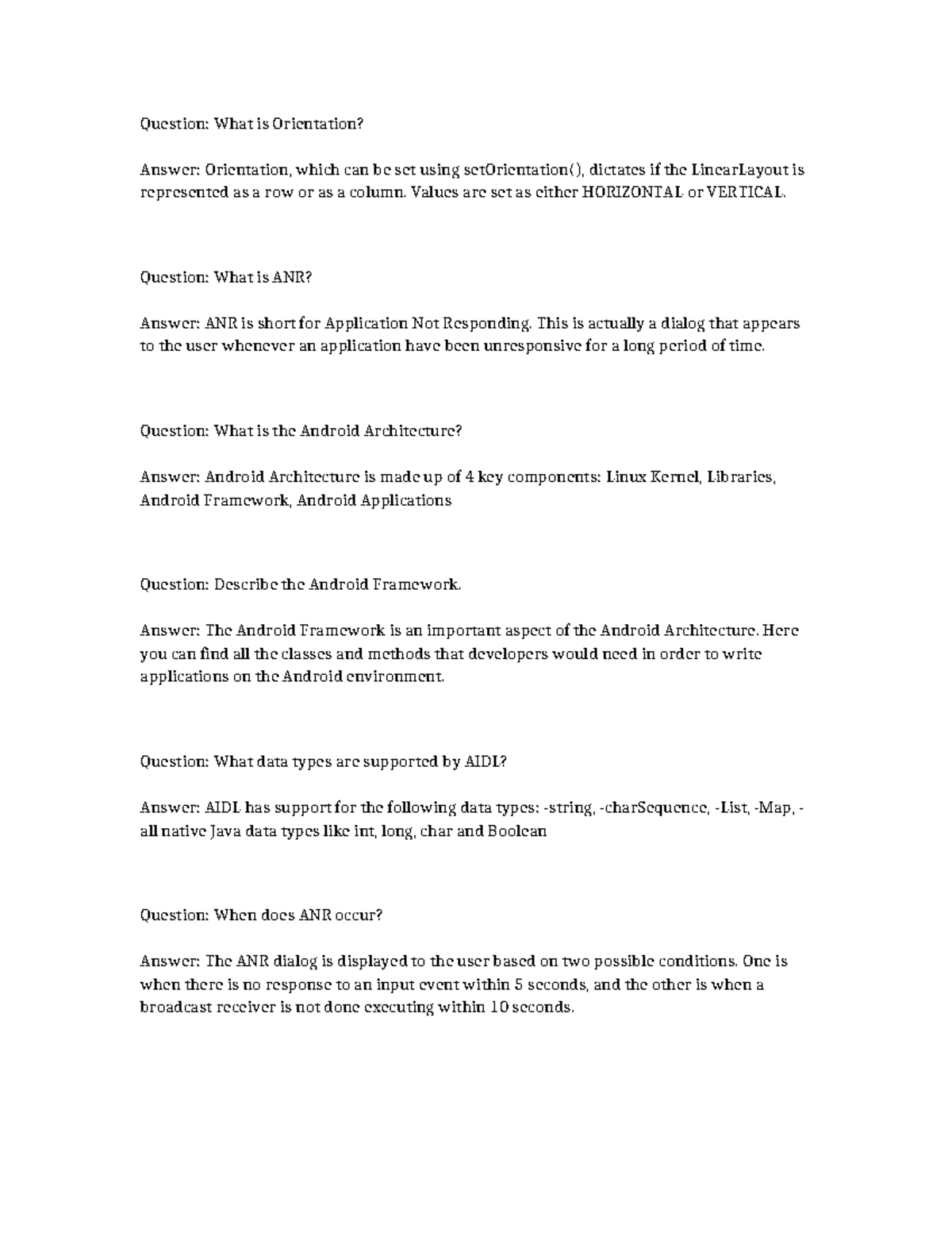 Swarding u-shaped selfpreservatory - Question: What is Orientation ...