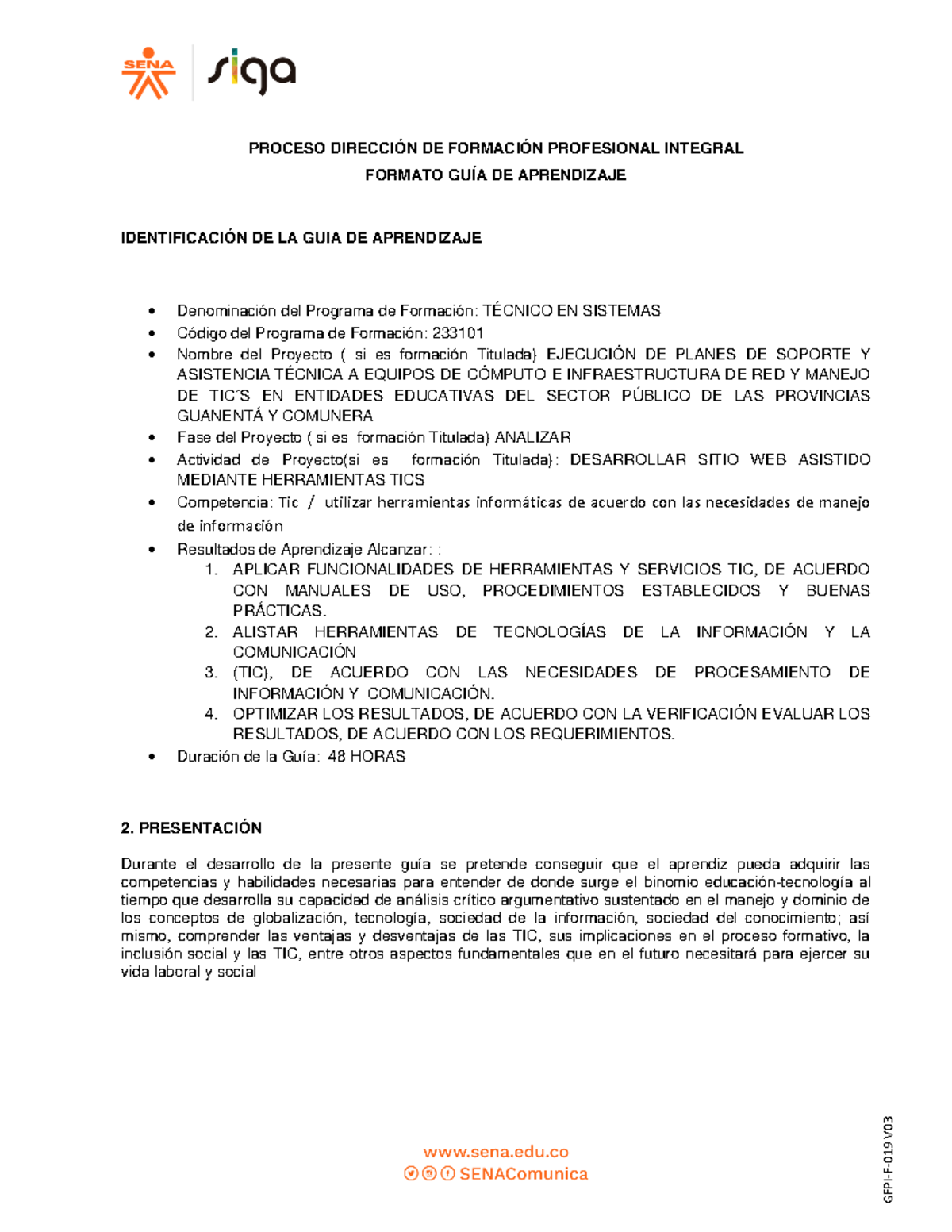 GFPI-F-019 GUIA DE Aprendizaje RAE 1-4 - PROCESO DIRECCIÓN DE FORMACIÓN PROFESIONAL INTEGRAL ...