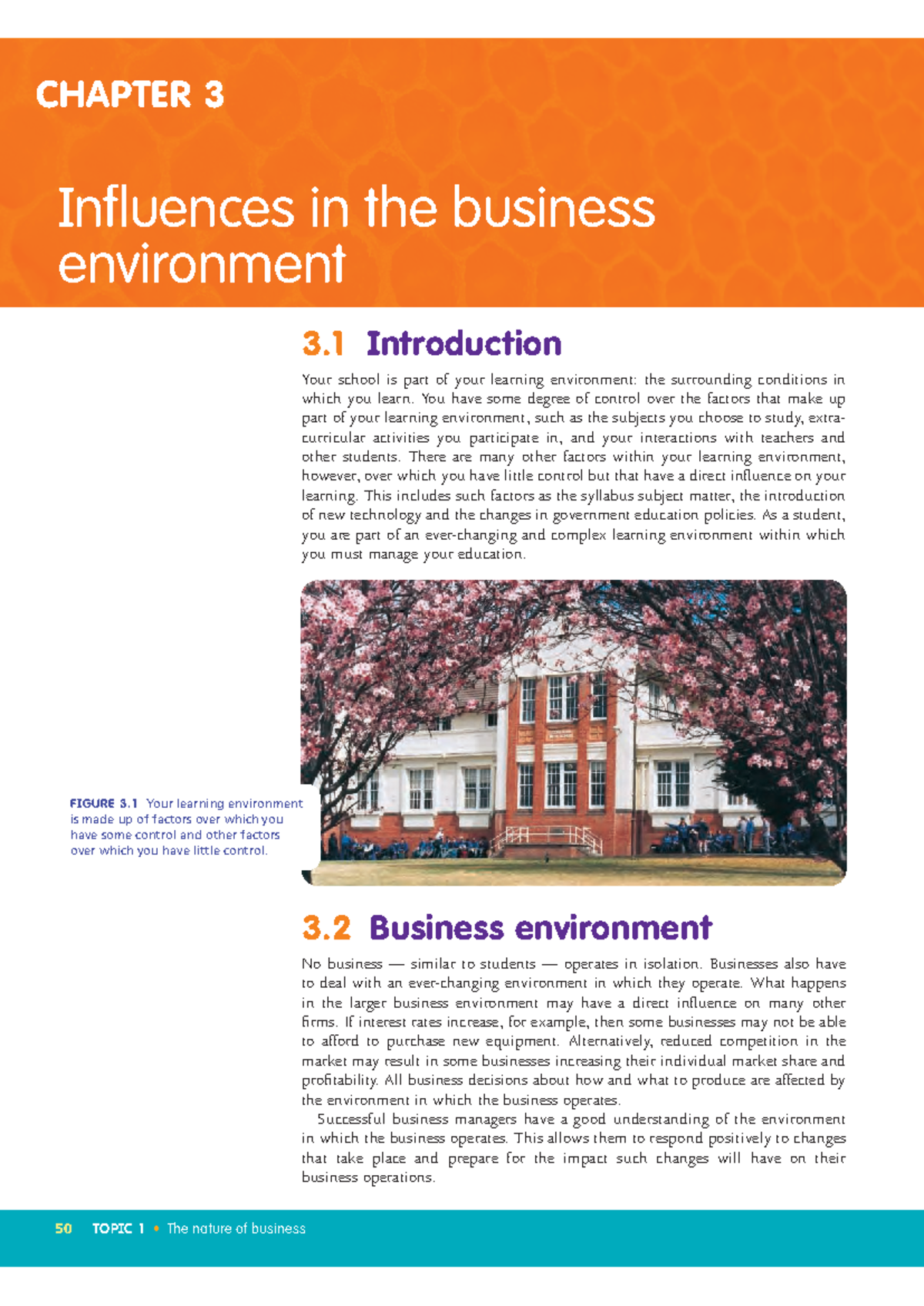 3 Influences in the Business Environment - Textbook - 3 Introduction ...