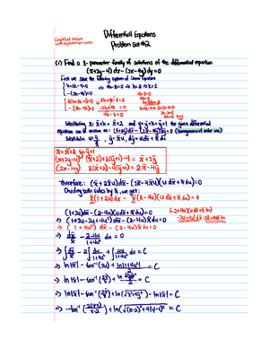 Problem Set 1 - SIR'Eplakatthworks DifferentialEquations ProblemSet 1 1 ...