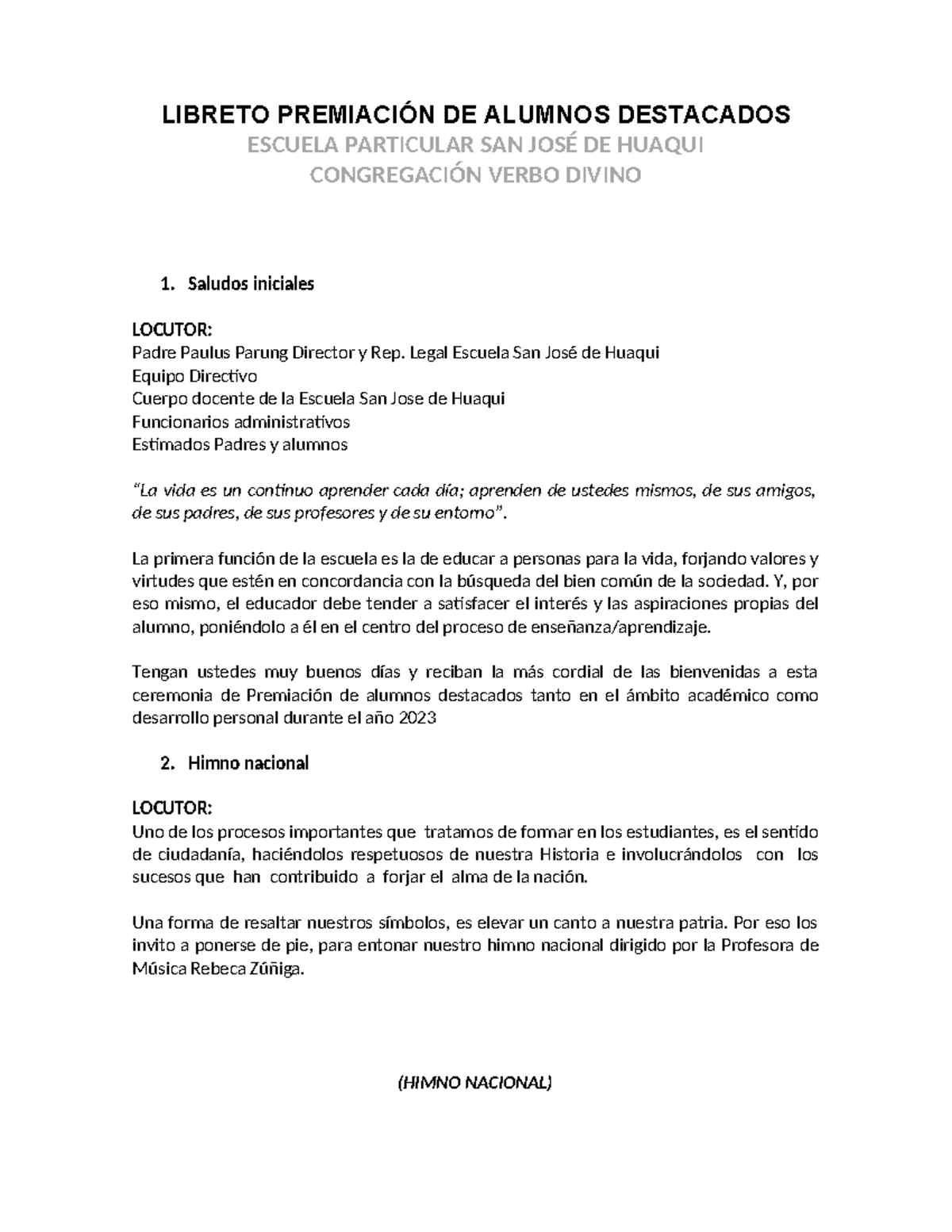 Libreto Premiación - ijdnoixas - LIBRETO PREMIACIÓN DE ALUMNOS ...