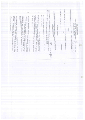 Sample Plaint and list of documents - REPUBLIC OF KENYA IN THE ...