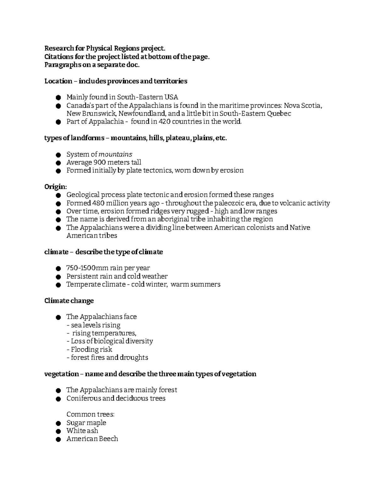 CGC1D1 - Canada's Landform Regions Advertising Assignment - Research ...
